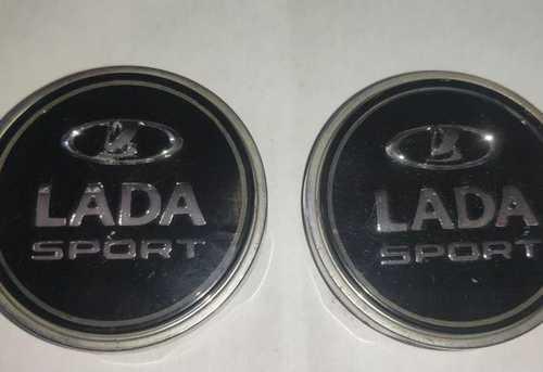Колпачек ступицы заглушка диска LADA Sport Спорт