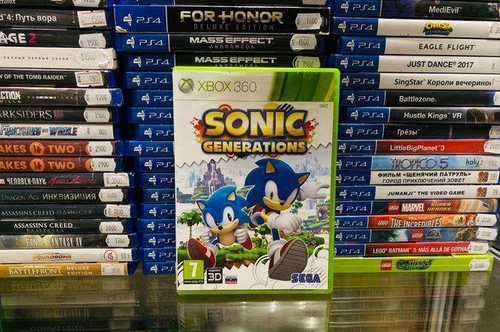 Sonic Generations для Xbox 360