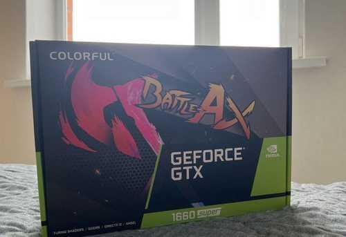 Коробка от видеокарты GTX 1660 super
