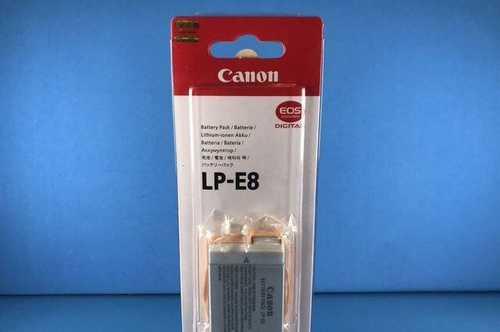 Аккумулятор Canon LP-E8 Новый (K17)