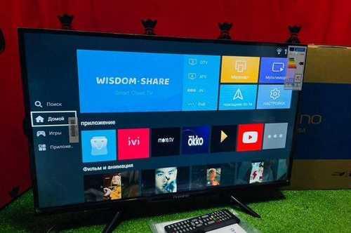 Телевизор Smart TV 32" WiFi (Ч 34113)