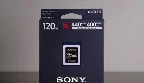 Sony XQD 120Gb новая