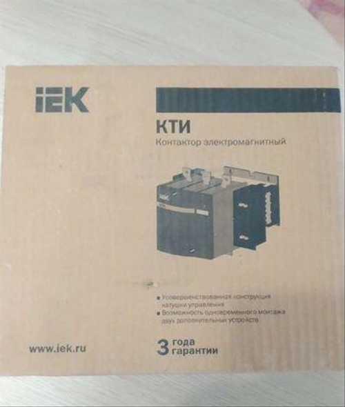 Контактор кти-5150 150А 230В IEK