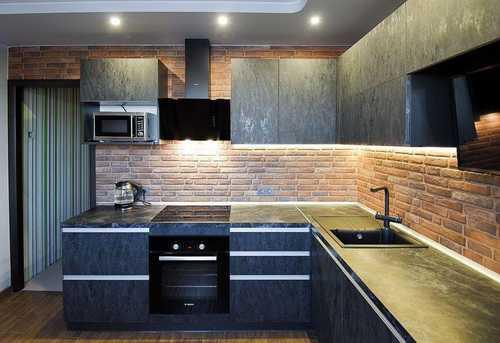 Кухонный гарнитур в стиле лофт loft