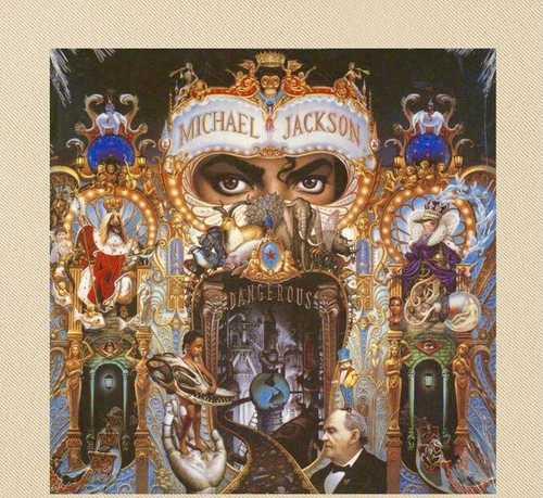Michael Jackson - Dangerous (Europe, 2015) (LP)