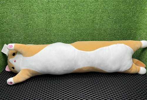 Мягкая игрушка подушка Хаски длинный кот батон