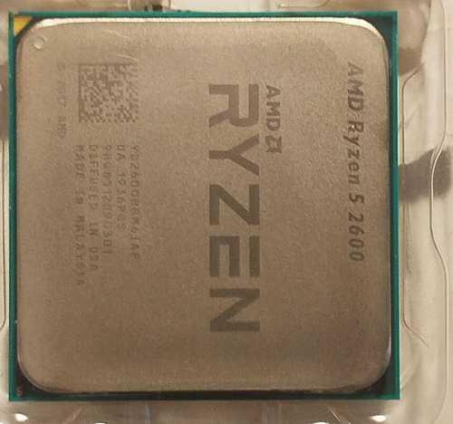 Amd ryzen 5 2600   материнка prime b450m-k