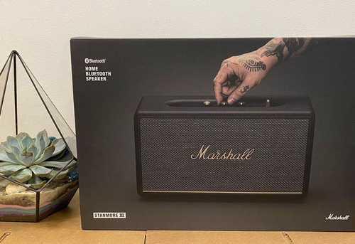 Новые колонки Marshall Stanmore 3 оригинал черные