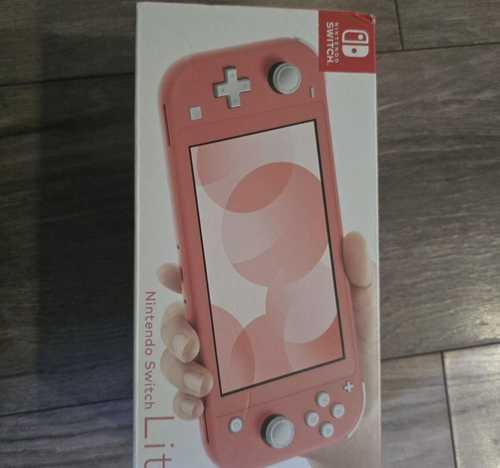 Nintendo switch lite rose