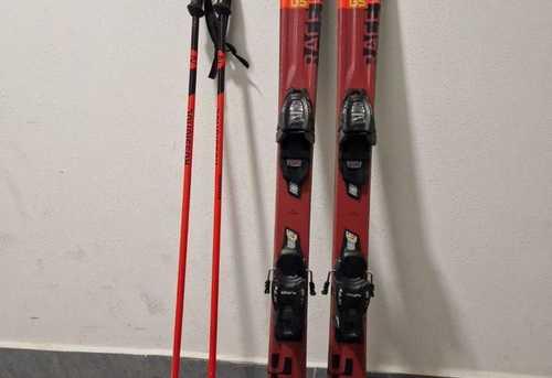 Горные лыжи детские 120 комплект