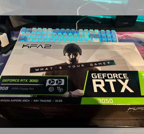 Видеокарта KFA2 GeForce RTX 3050 X Black