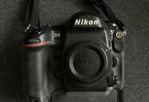 Зеркальный фотоаппарат Nikon D4