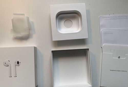 Упаковка (коробка) от наушников Apple AirPods2
