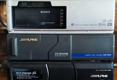 CD чейнджеры Alpine, Sony