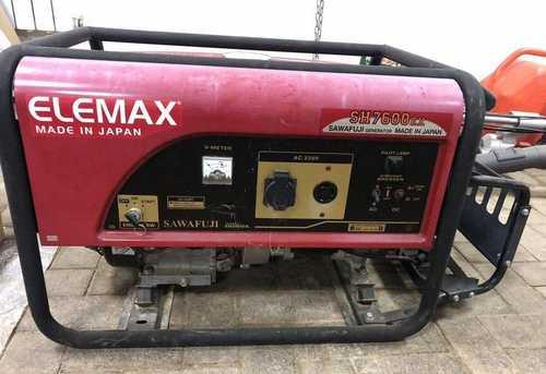 Генератор бензиновый Elemax SH 7600 EX-RS (6,5 ква
