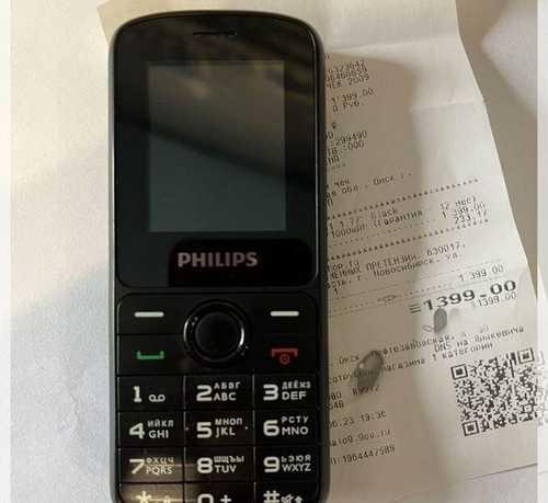 Телефон кнопочный Philips Xenium E2101