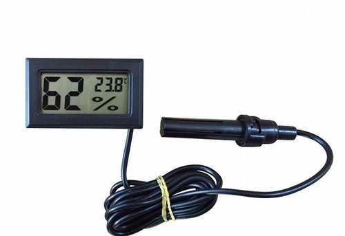 Термометр-гигрометр цифровой с выносным датчиком