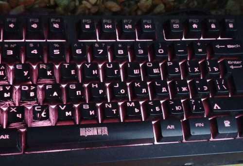 Игровая клавиатура qumo inferno k49 black