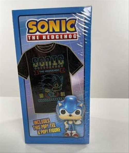 Фигурка Funko Pop Sonic The Hedgehog + Футболка