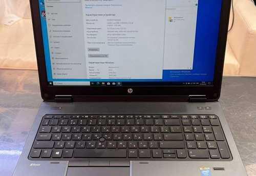 Hp zbook 15, графическая станция i7