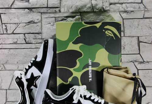Кроссовки A Bathing Ape Bape Sta Low White Black