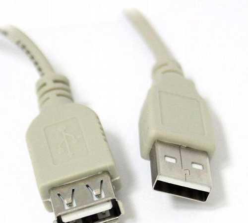 Кабель удлинитель USB2.0 аm/AF 3.0м #9346