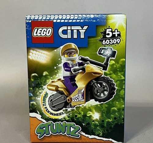 Lego City 60309 Трюковый мотоцикл новый, оригинал