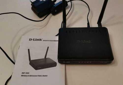 Wifi роутер, точка доступа D-Link DAP-1360