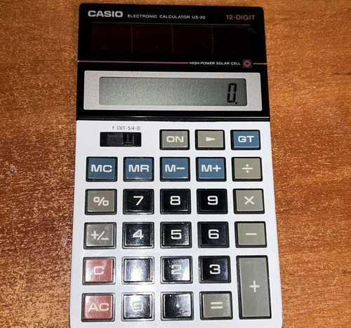 Калькулятор Casio US-20