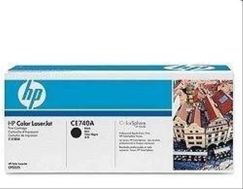 HP CE740A Картридж,BlackColor LJ CP5225, Black, (7