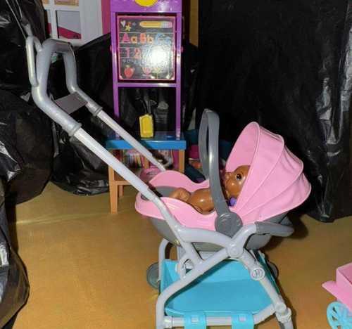 Barbie коляска