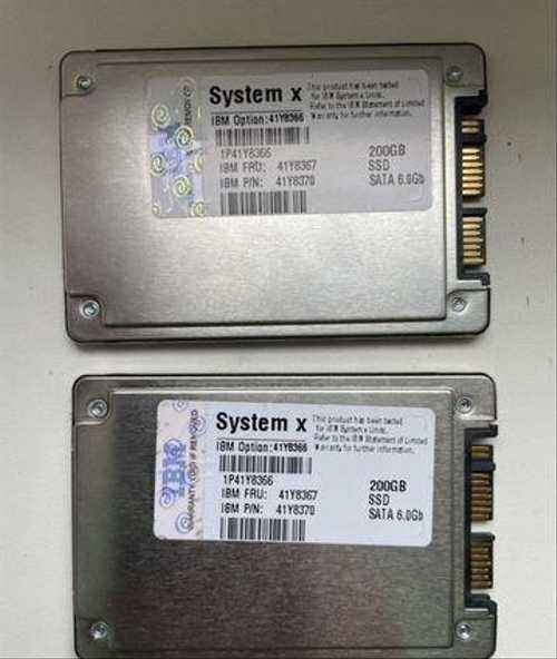 SSD 200gb IBM 1.8 6G