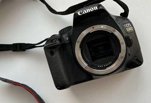 Зеркальный фотоаппарат canon EOS 550D body