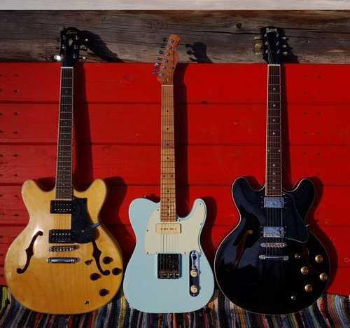 Telecaster P-90 Burny RSA70/ES-335 Squier StarFire