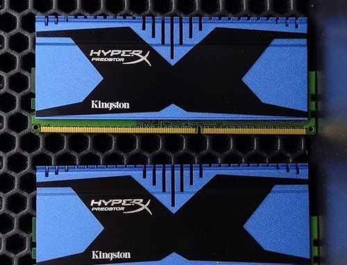DDR3-2133 Kingston HyperX Predator 2х4gb 2014года