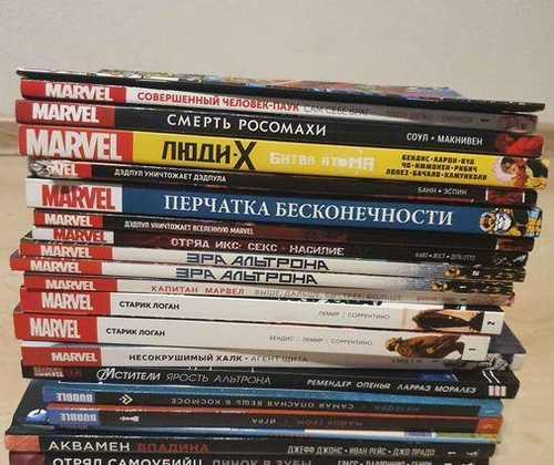 Комиксы marvel, dc, bubble