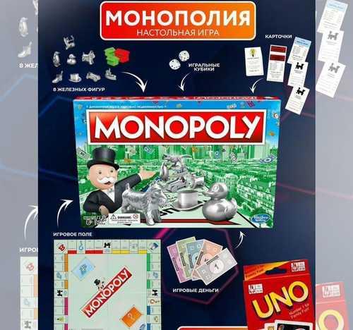 Монополия игра настольная