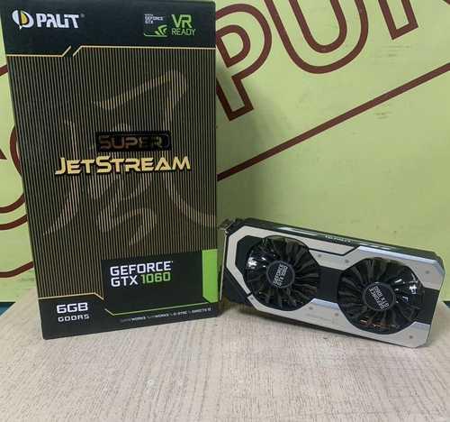 Видеокарта Palit Jet Stream GTX 1060 6gb Гарантия