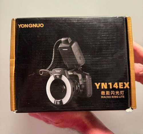 Новая кольцевая вспышка Yongnuo YN14EX для Canon