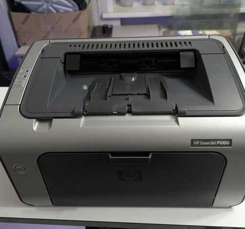 Принтер лазерный монохромный HP LaserJet P1006