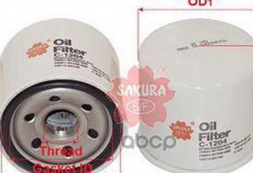 Sakura C1204 Фильтр масляный (96565412) C1204 S