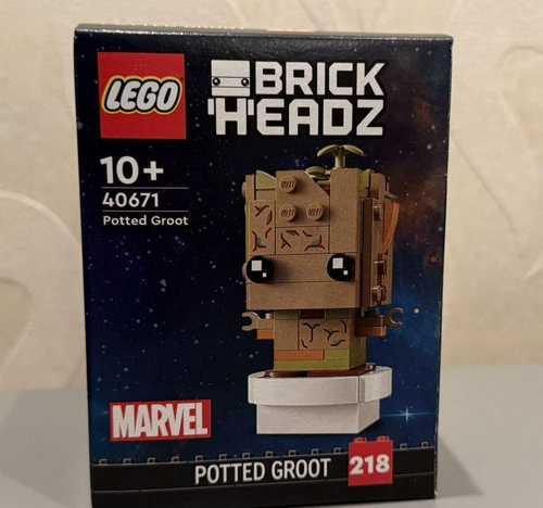 Lego Brickheadz 40671 — Грут в горшке