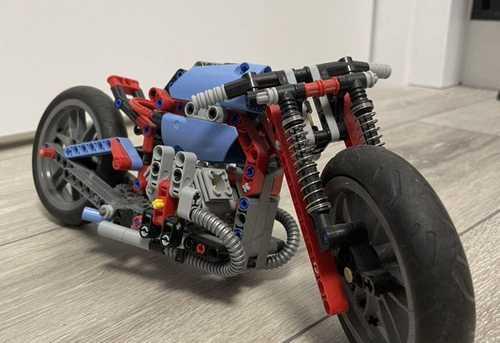 Lego technic мотоцикл спортбайк 42036