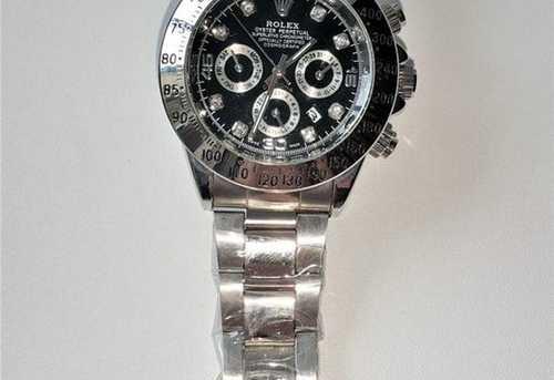 Rolex.часы мужские.Белый металл