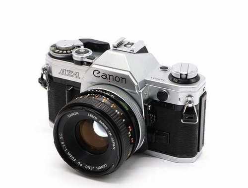 Canon AE-1 + Canon FD 50mm f/1.8 S.C