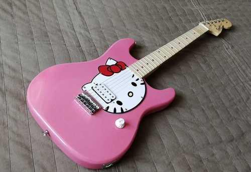 Fender Squier Stratocaster Hello Kitty Strat Pink