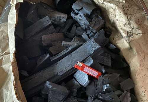 Уголь древесный в мешках