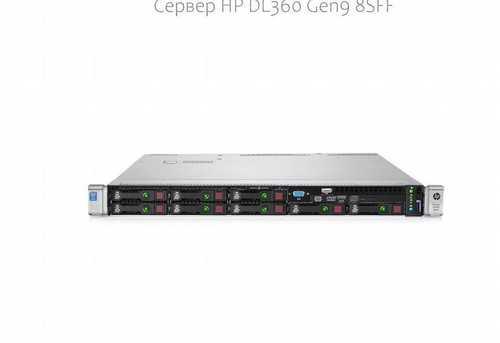 Сервер HP DL360 Gen9 8SFF (2xE5-2699v3/64Gb)