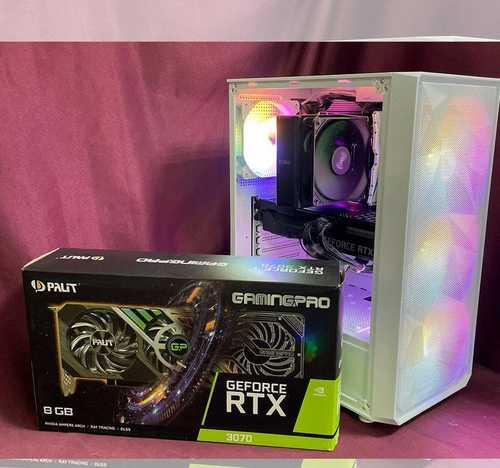 Игровой пк на RTX 3070, i5 12400f 16GB