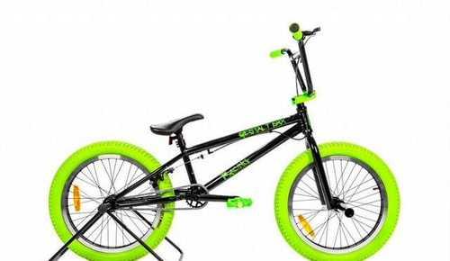 Велосипед BMX racing green